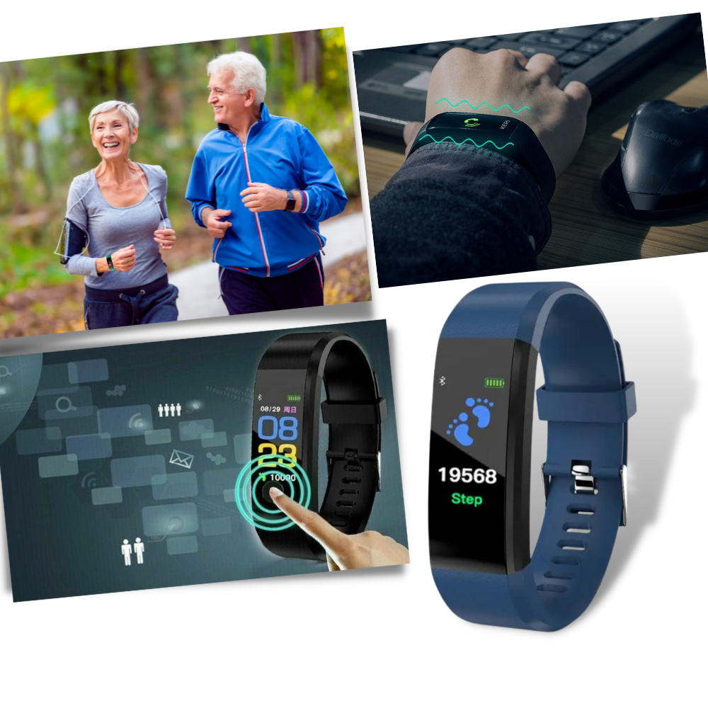 AgeWell Senior Smartwatch - Wellness & Safety Tracker – Nvroome